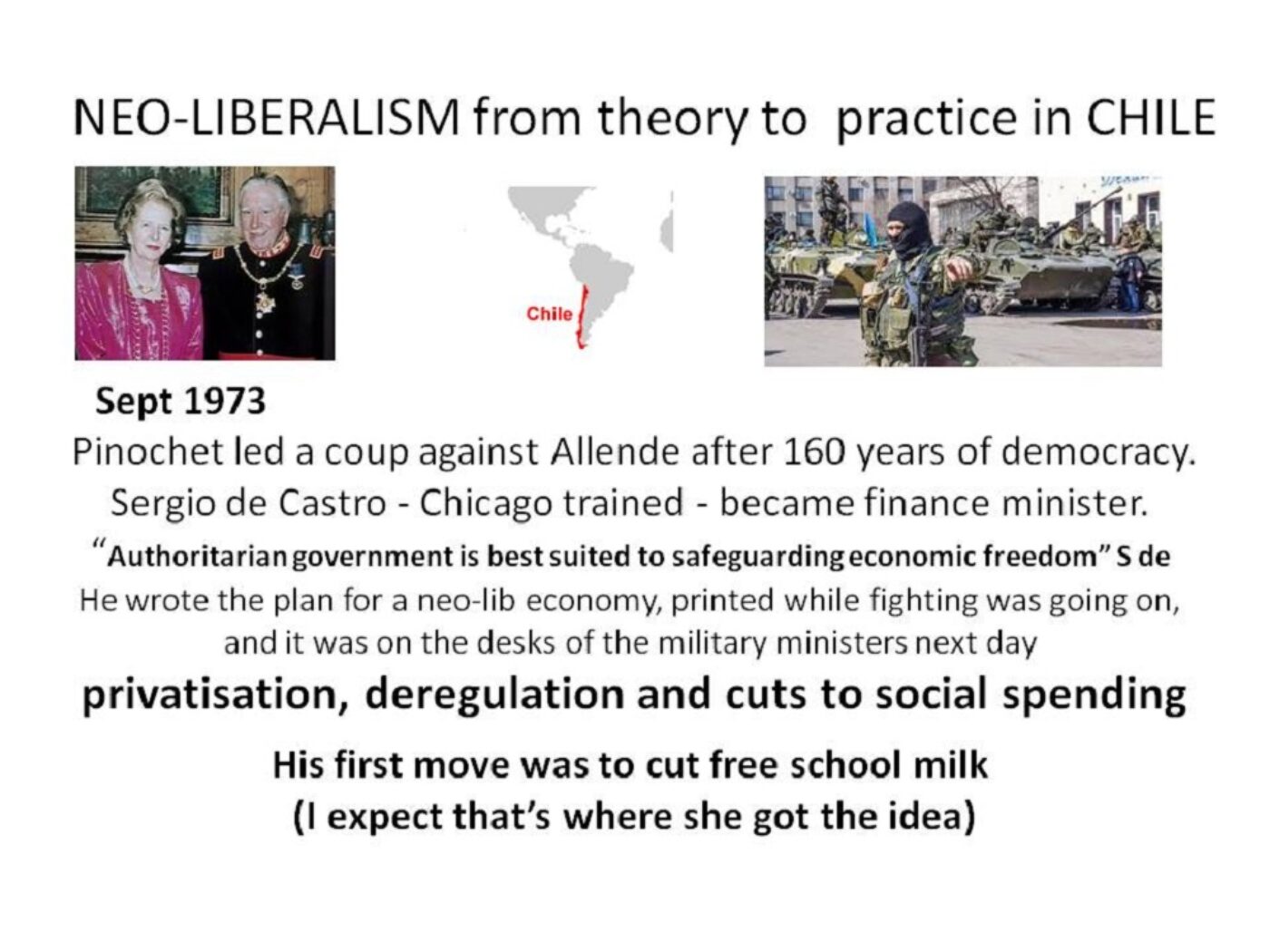 Neo-Liberalism presentation slideshow by Mike McLaughlin - Carshalton ...